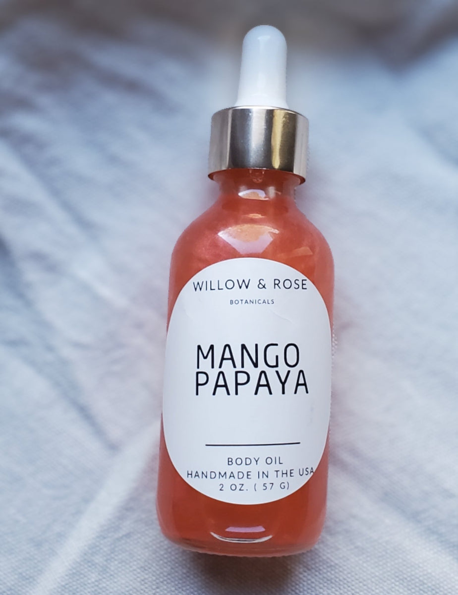 Body Oils | Willow&Rose Botanicals